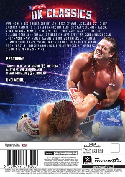 Wwe: Best Of Uk Classics [2 Dvds] - DVD | Thalia
