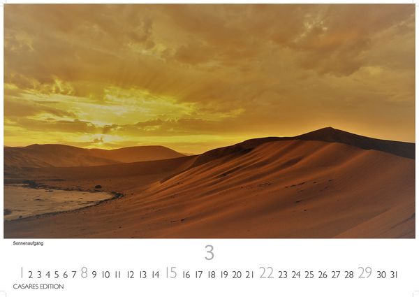 "Namibia Kalender 2026 – Wandkalender | Fotokalender Afrika 35x50 cm ...