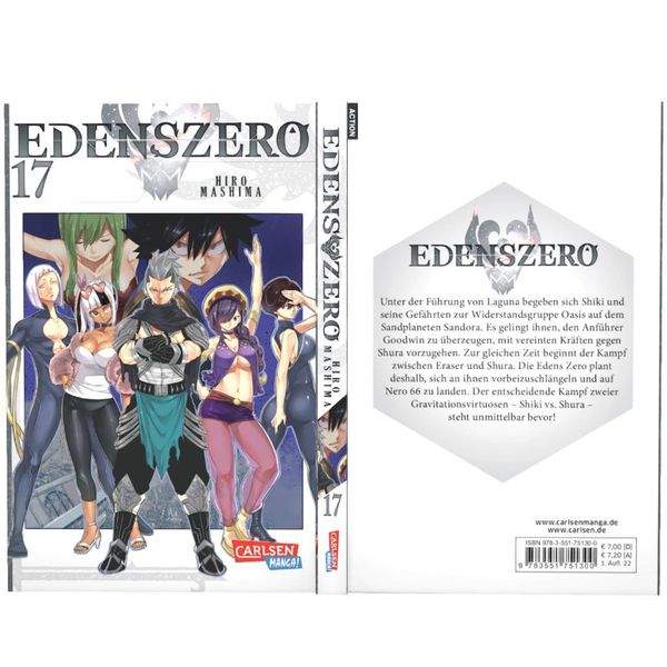 'Edens Zero 17' von 'Hiro Mashima' - Buch - '978-3-551-75130-0'
