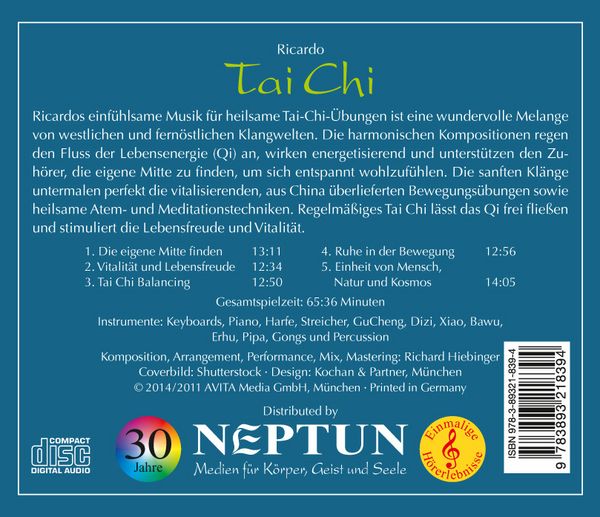 'Tai Chi' von 'Ricardo' auf 'CD' - Musik