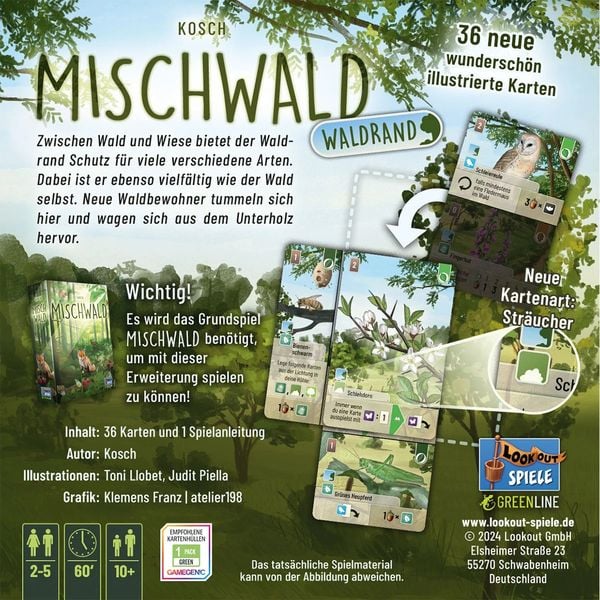 Lookout Spiele - Mischwald - Waldrand kaufen - Spielwaren | Thalia