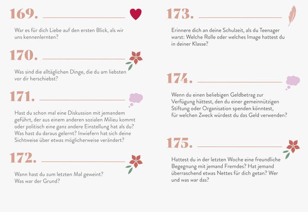 "Der Liebeskompass - 365 Fragen für Paare" online kaufen