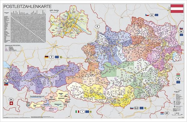 "Österreich Postleitzahlen" online kaufen