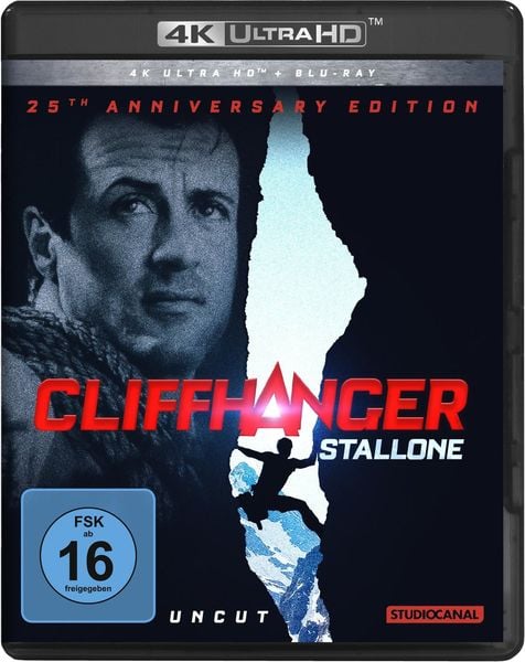 "Cliffhanger (4K Ultra HD) (+ Blu-ray 2D) / 25th Anniversary Edition ...