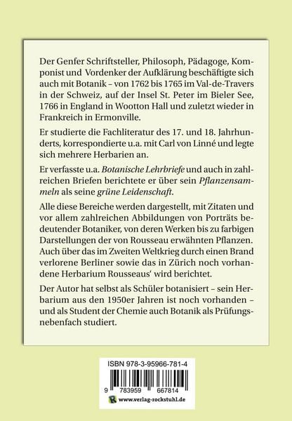 "Jean-Jacques ROUSSEAU und die Botanik als grüne Leidenschaft" online ...