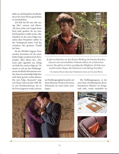 'Hinter den Kulissen von Outlander: Die TV-Serie' von 'Tara Bennett ...