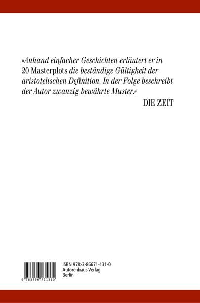 "20 Masterplots - Die Basis des Story-Building in Roman und Film ...