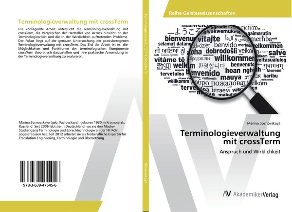 'Terminologieverwaltung mit crossTerm' von 'Marina Sosnovskaya' - Buch ...