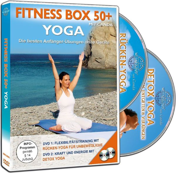 Fitness Box 50+ Yoga - Die besten Anfänger-Übungen ohne Geräte [2 DVDs ...