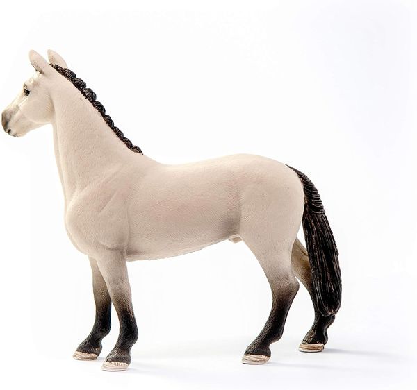 Schleich 13928 - Horse Club, Hannoveraner Wallach Falbe, Tierfigur ...