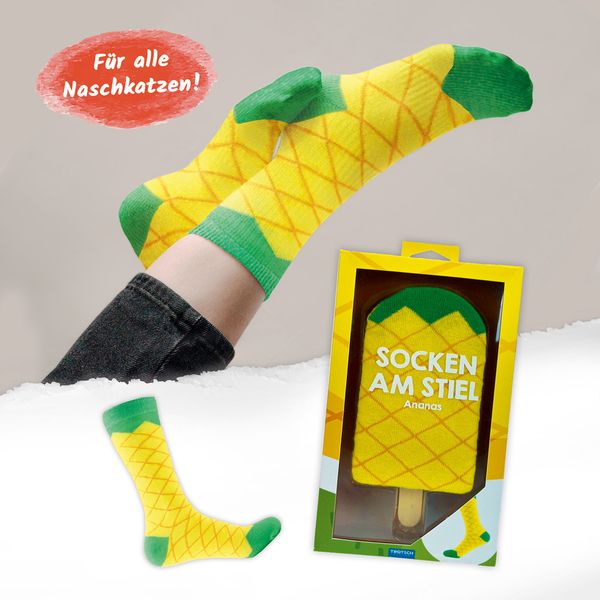 Trötsch Socken am Stiel Ananas online bestellen | Thalia