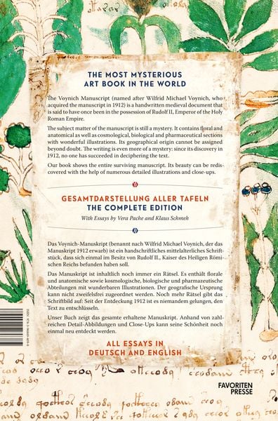 "Das Voynich-Manuskript. The Voynich Manuscript. The Complete Edition ...