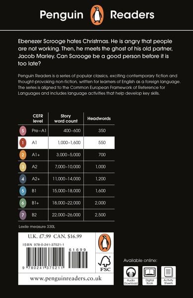 Penguin Readers Level 1: A Christmas Carol (ELT Graded Reader) online ...