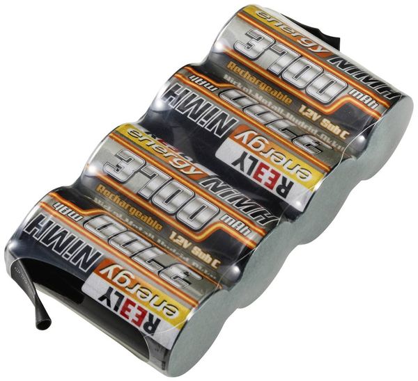 Reely Modellbau-Akkupack (NiMh) 4.8V 3700 mAh Zellen-Zahl: 4 Sub-C Side-by-Side kaufen ...