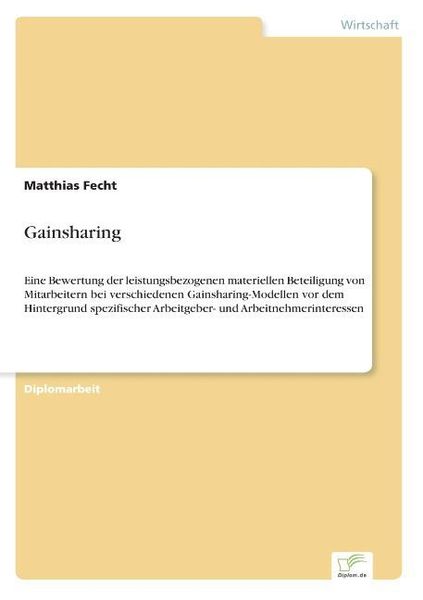 "Gainsharing" online kaufen