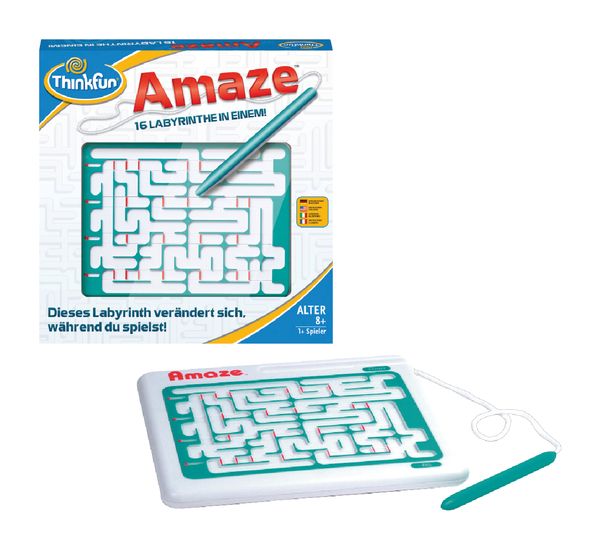 Ravensburger ThinkFun®, AMAZE, Labyrinth, Denkspiel, Reisespiel kaufen ...