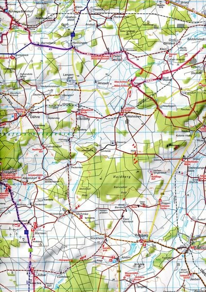 "ADFC Regionalkarte Altmark, 1:75.000, mit Tagestourenvorschlägen, reiß ...