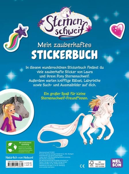 "Sternenschweif: Mein zauberhaftes Stickerbuch" online kaufen