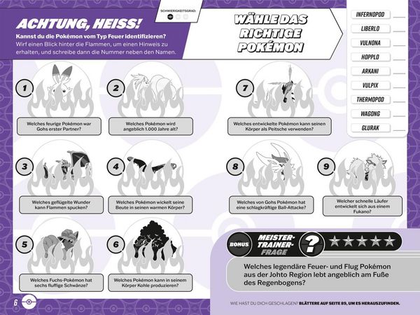 'Pokémon Activity-Buch: Das ultimative Quizbuch' von '' - Buch - '978-3 ...