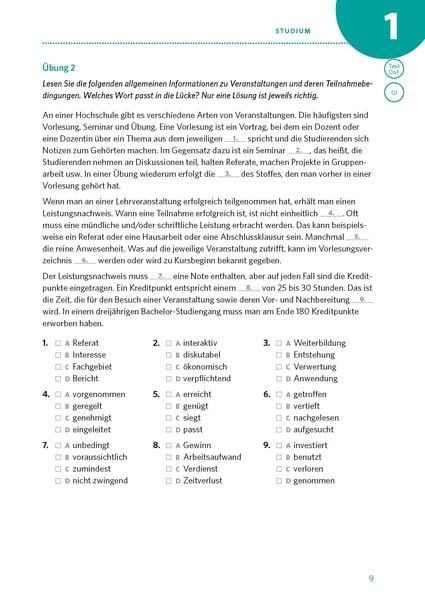 'PONS Prüfungstraining Deutsch C1' - 'Deutsch' Schulbuch - '978-3-12 ...