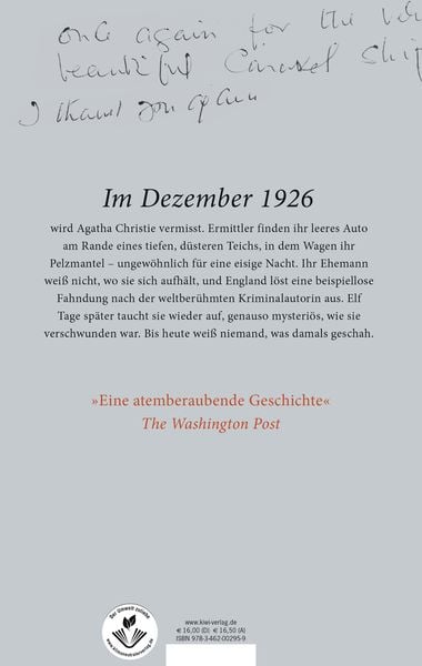 "Mrs Agatha Christie" gebraucht kaufen