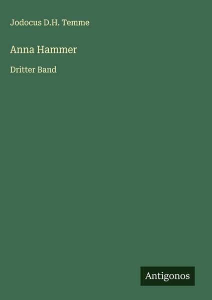 "Anna Hammer" online kaufen