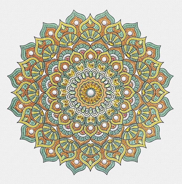 URSUS ErwachsenenBastelsets Diamond Painting Diamanten Mandala, mint ...