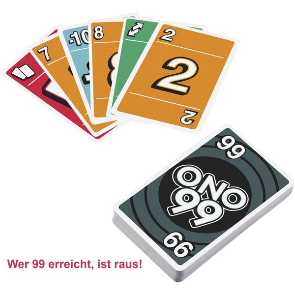 Mattel - Mattel Games - O'NO 99 Kartenspiel kaufen - Spielwaren | Thalia
