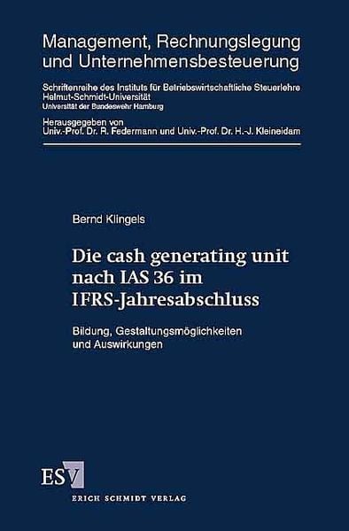 "Die cash generating unit nach IAS 36 im IFRS-Jahresabschluss" online ...