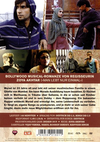 Gully Boy von Zoya Akhtar - DVD | Thalia