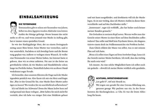 "Wenn der Tod kommt, ist Sense" online kaufen