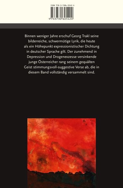 "Georg Trakl - Sämtliche Gedichte" online kaufen