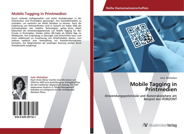 'Mobile Tagging in Printmedien' von 'Julia Michailow' - Buch - '978-3-639-39716-1'