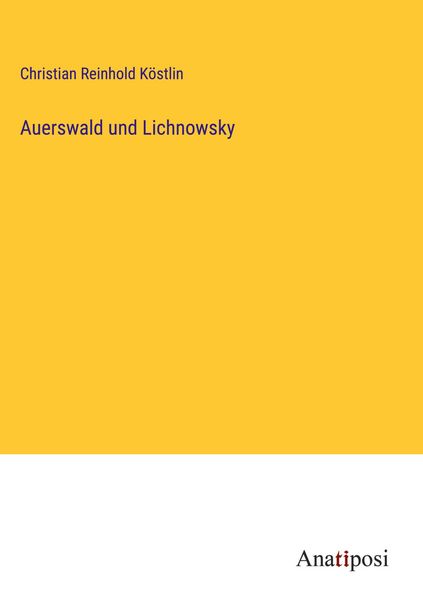 "Auerswald und Lichnowsky" online kaufen