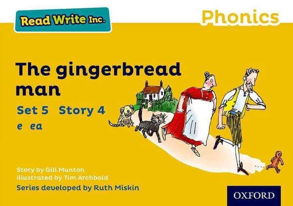 Read Write Inc. Phonics: The Gingerbread Man (Yellow Set 5 Storybook 4 ...