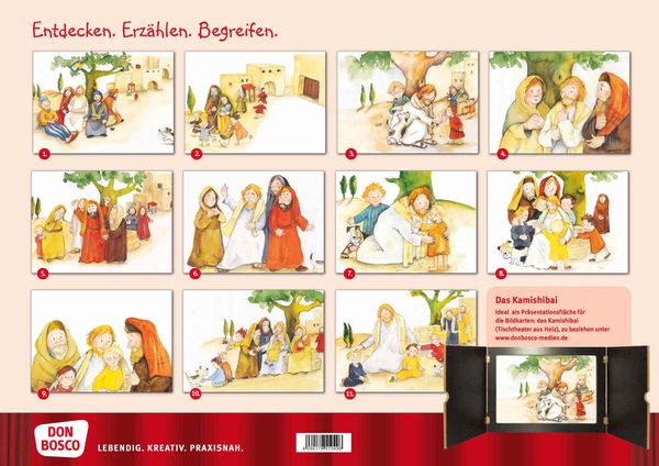 Jesus segnet die Kinder. Kamishibai Bildkartenset von Susanne Brandt - Buch | Thalia