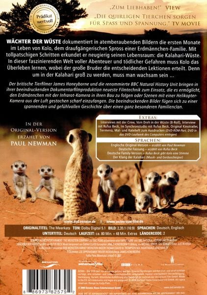 Wächter der Wüste von James Honeyborne - DVD | Thalia