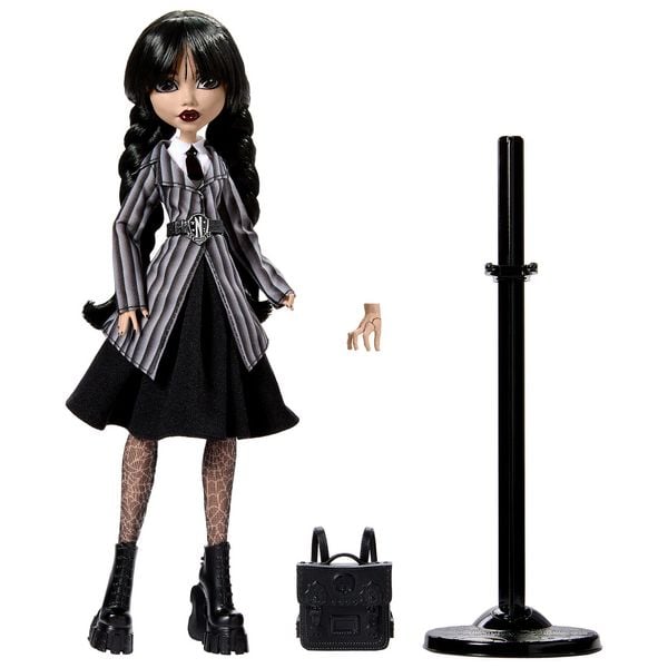 Monster High Wednesday Sammelpuppe, Wednesday Addams in Nevermore ...