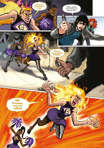 'Percy Jackson (Comic) 4: Die Schlacht um das Labyrinth' von 'Rick ...