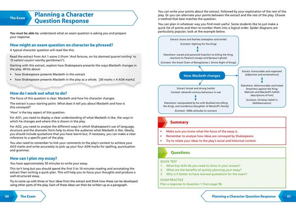 Collins Snap Revision Text Guides - Macbeth: Aqa GCSE English ...