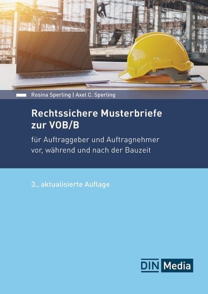 "Rechtssichere Musterbriefe zur VOB/B" online kaufen