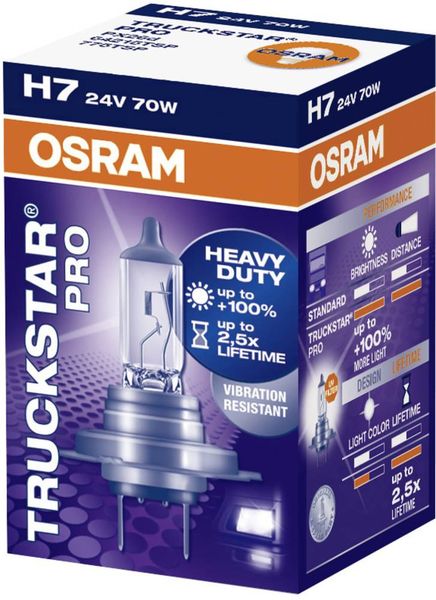 Osram 64215TSP Halogen Leuchtmittel Truckstar H7 70W 24V online ...