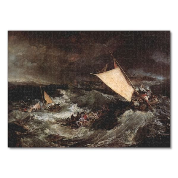Lais Puzzle Joseph Mallord William Turner - Schiffbruch 1000 Teile ...