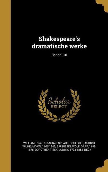 "Shakespeare's dramatische werke; Band 9-10" online kaufen