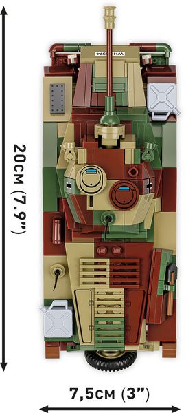 COBI Historical Collection 2287 - Sd.Kfz. 234/2 PUMA, WWII, Panzer ...