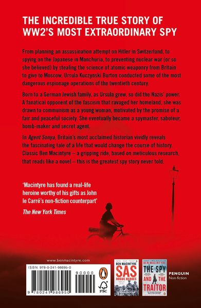 "Agent Sonya" auf Englisch kaufen