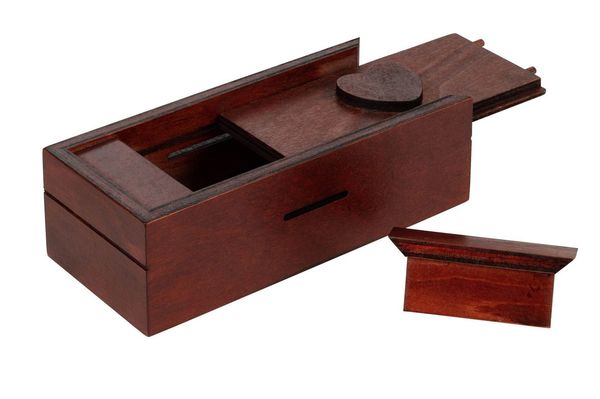 'Philos 5537 - Secret Box Heart, Holzbox mit Geheimfach, 15x7x5cm ...