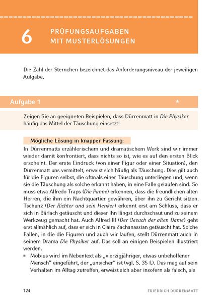 'Die Physiker von Friedrich Dürrenmatt - Textanalyse und Interpretation' - 'Nach Verlagen ...