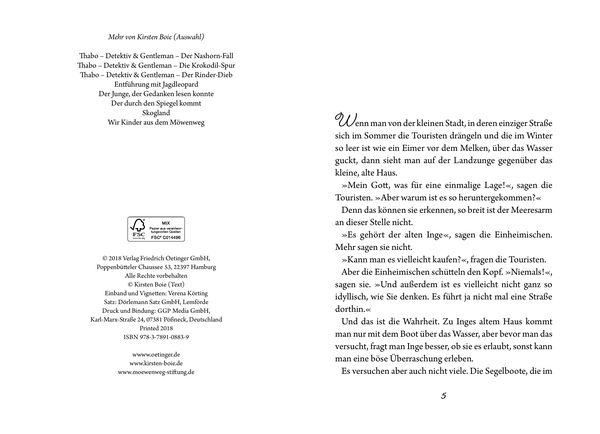 'Sommerby 1. Ein Sommer in Sommerby' von 'Kirsten Boie' - Buch - '978-3 ...