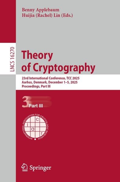 "Theory of Cryptography" als eBook kaufen